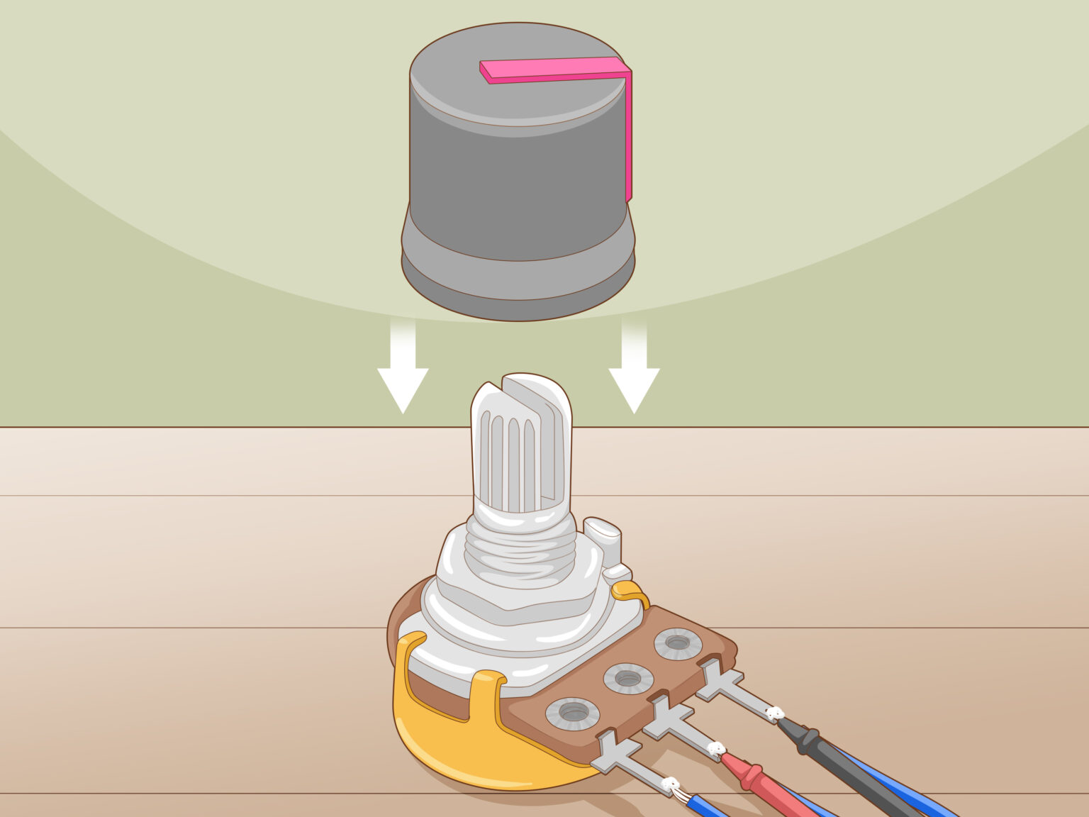 Potentiometer Connection, Circuit Diagram, Wiring Guide | Linquip