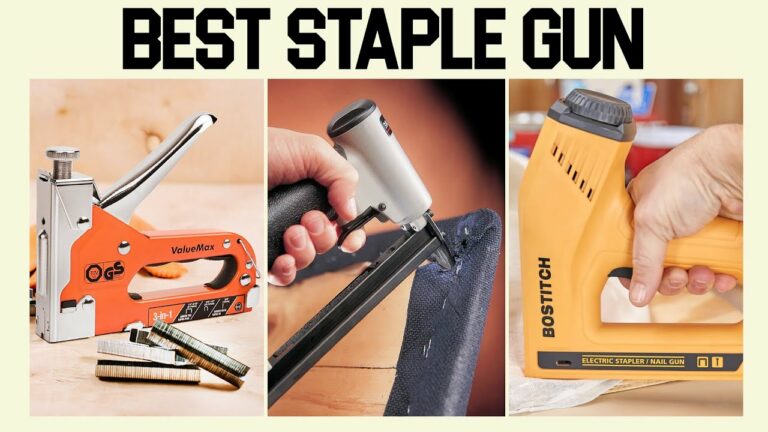 The 10 Best Staple Guns in 2026 + Buying Guide